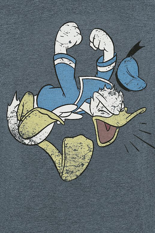 Donald Duck - Angry Duck | Micky Maus T-Shirt | EMP