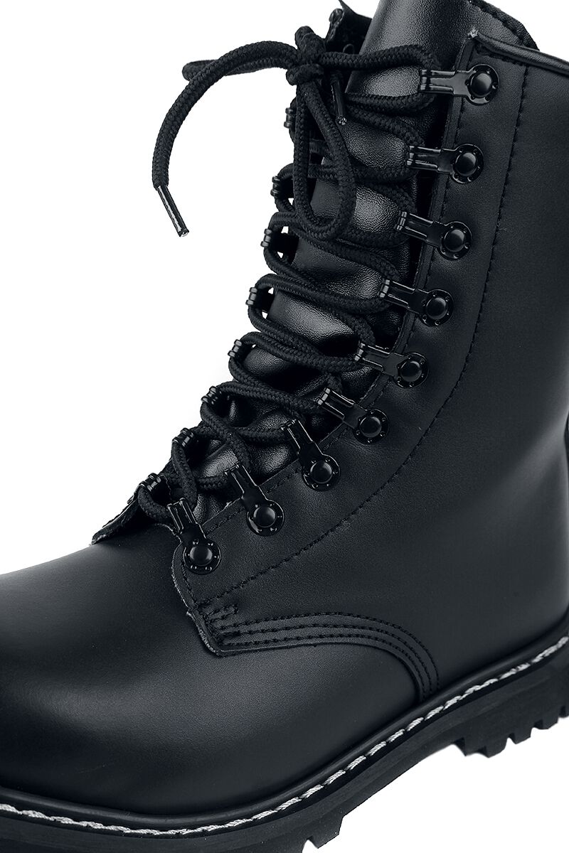 Springerstiefel von Brandit Schwarz-Matte Optik | EMP