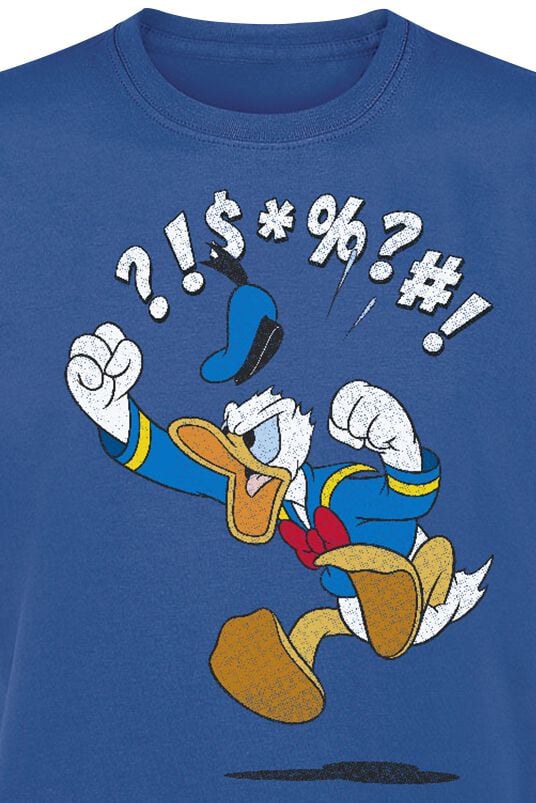 Angry Donald | Micky Maus T-Shirt | EMP