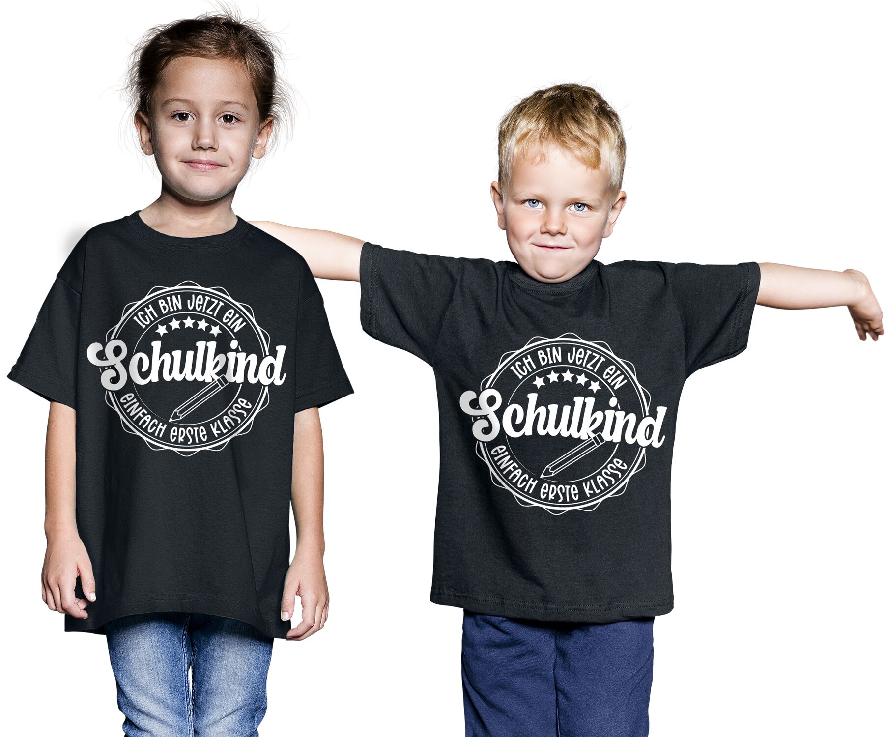 Ich bin jetzt ein Schulkind | Sprüche T-Shirt | EMP