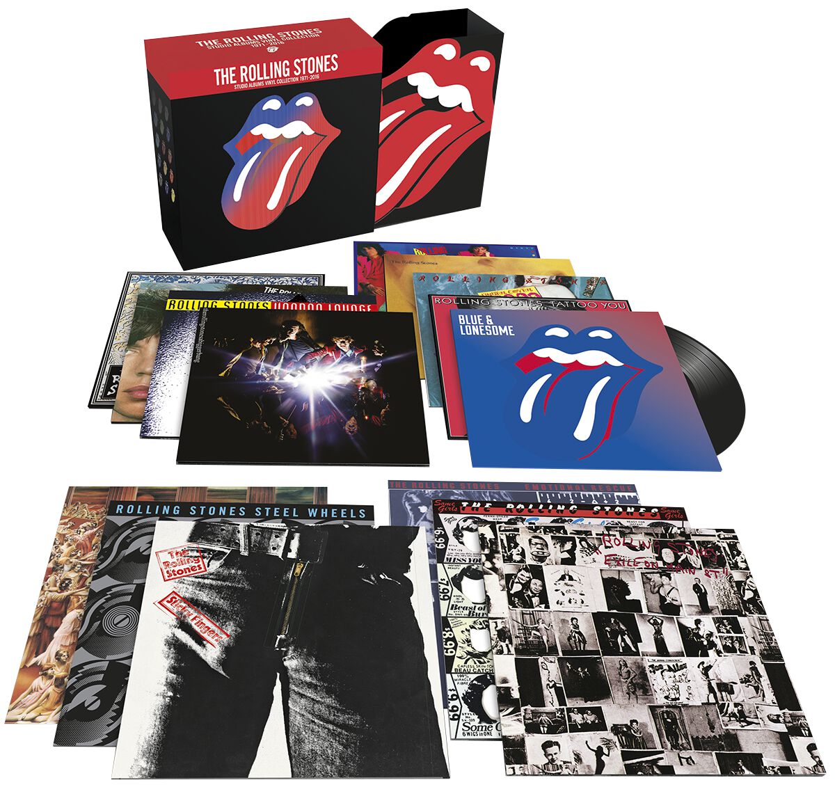 The Rolling Stones: Studio albums vinyl collection 1971 - 2016 | The ...