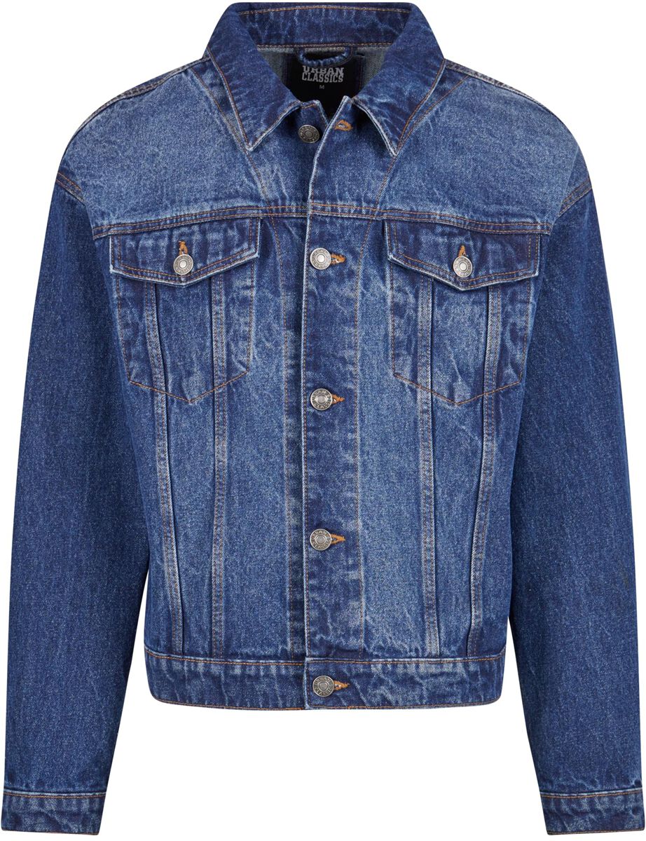 Heavy Ounce Boxy Denim Jacket | Urban Classics Jeansjacke | EMP