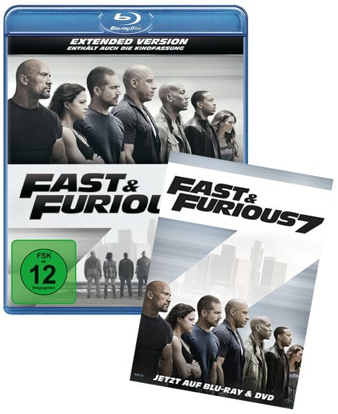 7 | Fast & Furious Blu-Ray | EMP